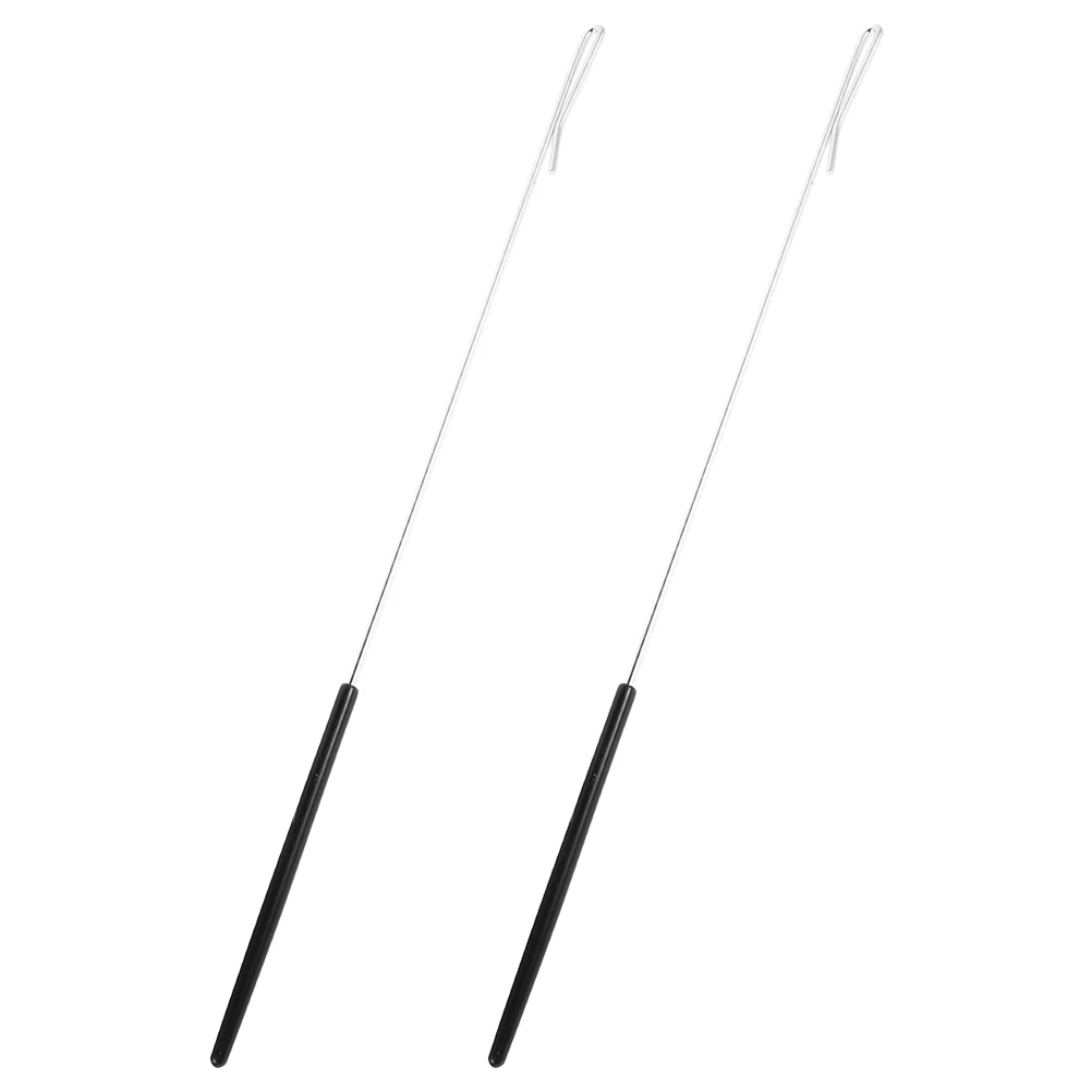 2 Pcs Hand Puppet Joystick Control Rods Stainless Steel Handles Arm ...