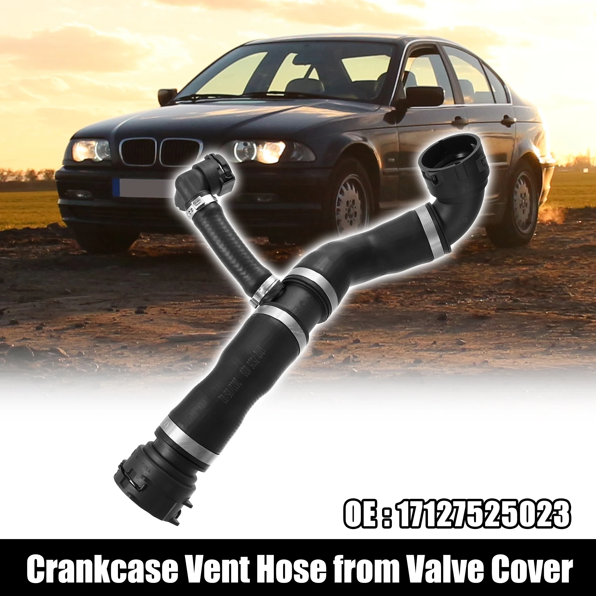 UXCELL-17127525023-Car-Crankcase-Vent-Hose-from-Valve-Cover-for-BMW ...