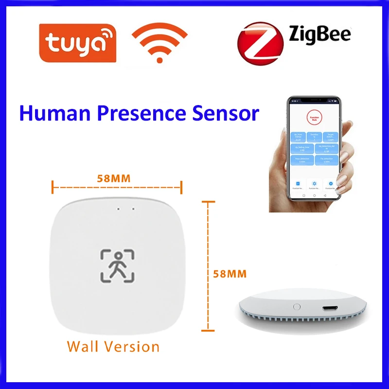 Tuya Wifi Smart Human Presence Detector | Smart Human Presence Sensor - Wifi Human - Aliexpress