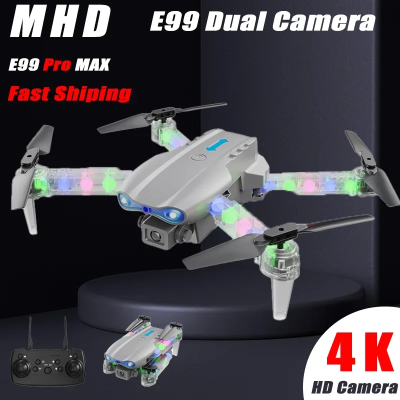 E99-Pro-Dual-Camera-Drone-MHD-High-Quality-Folding-Professional-Drone ...