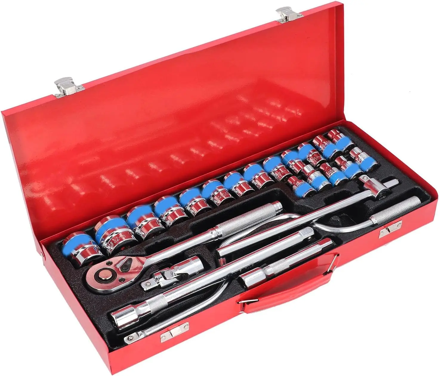 24pcs-Hand-Tool-Sets-Car-Repair-Tool-Kit-Set-Mechanical-Tools-Box-for ...