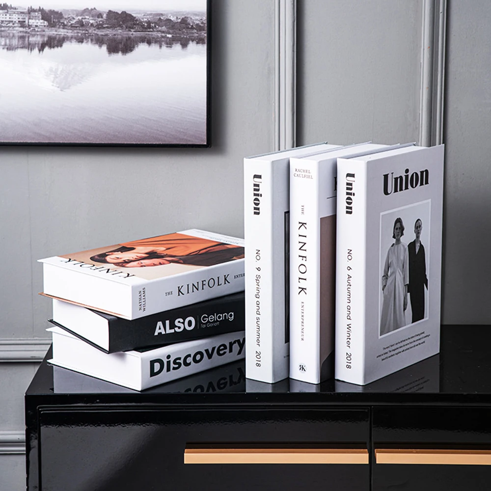 4Pcs-Set-Fake-Books-Set-Characters-Cover-Decorative-Books-for-Room ...