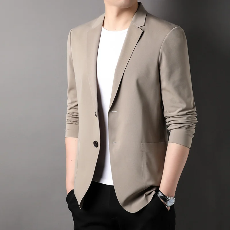 Brand-High-Quality-Men-s-Casual-Slim-Fit-Blazer-Men-Color-Blazers-Suit ...