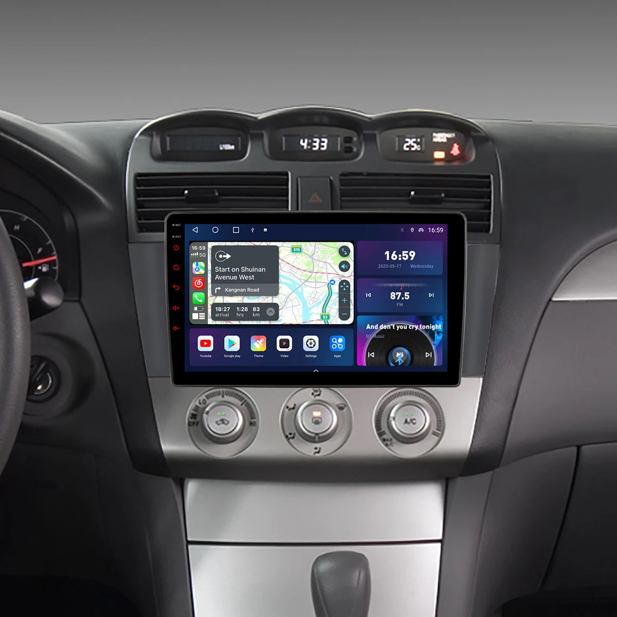 8-256G-Android-12-QLED-2K-CarPlay-4G-SIM-WiFi-Car-Multimedia-For-Toyota ...