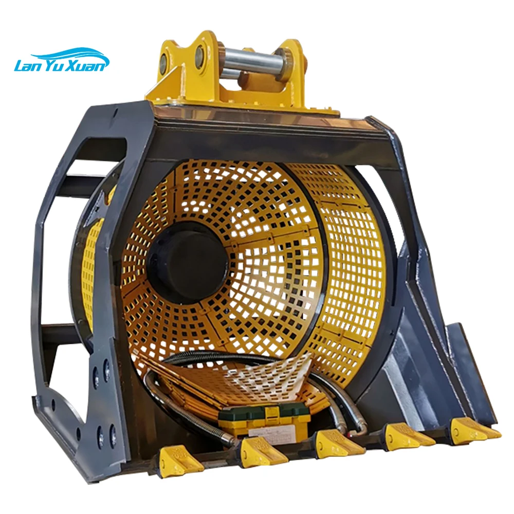 Monde-construction-machinery-bucket-screener-excavator-accessories ...