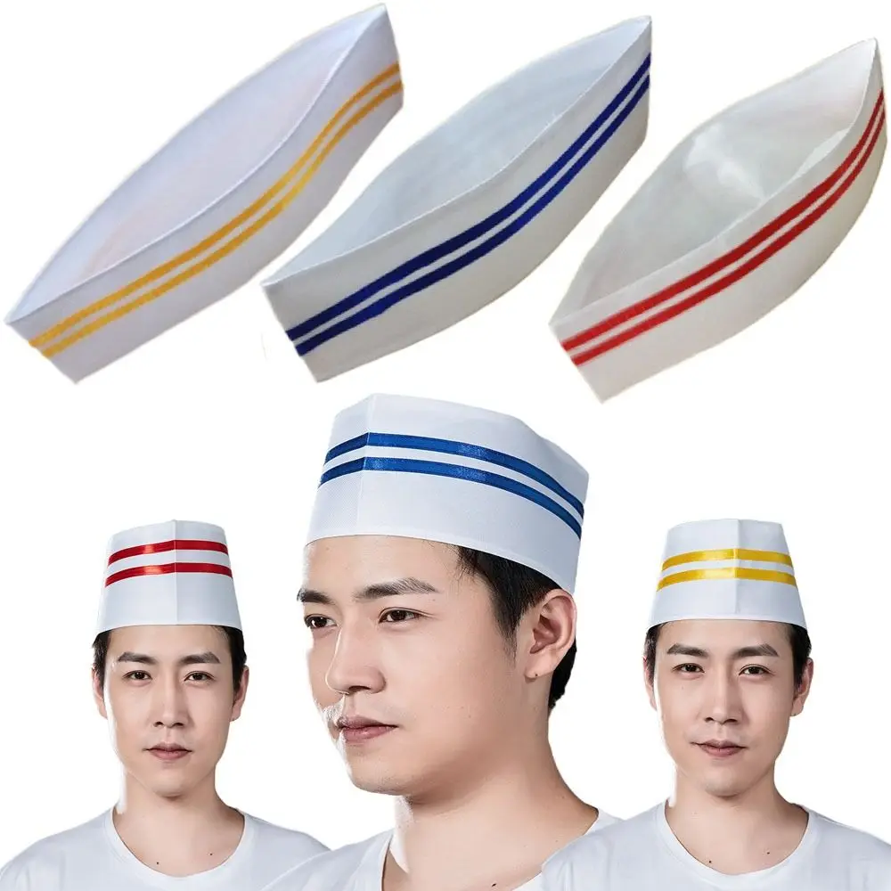 Headwear-Chef-Hat-Forward-Cap-Restaurant-Kitchen-Men-Women-Flat-Cap ...