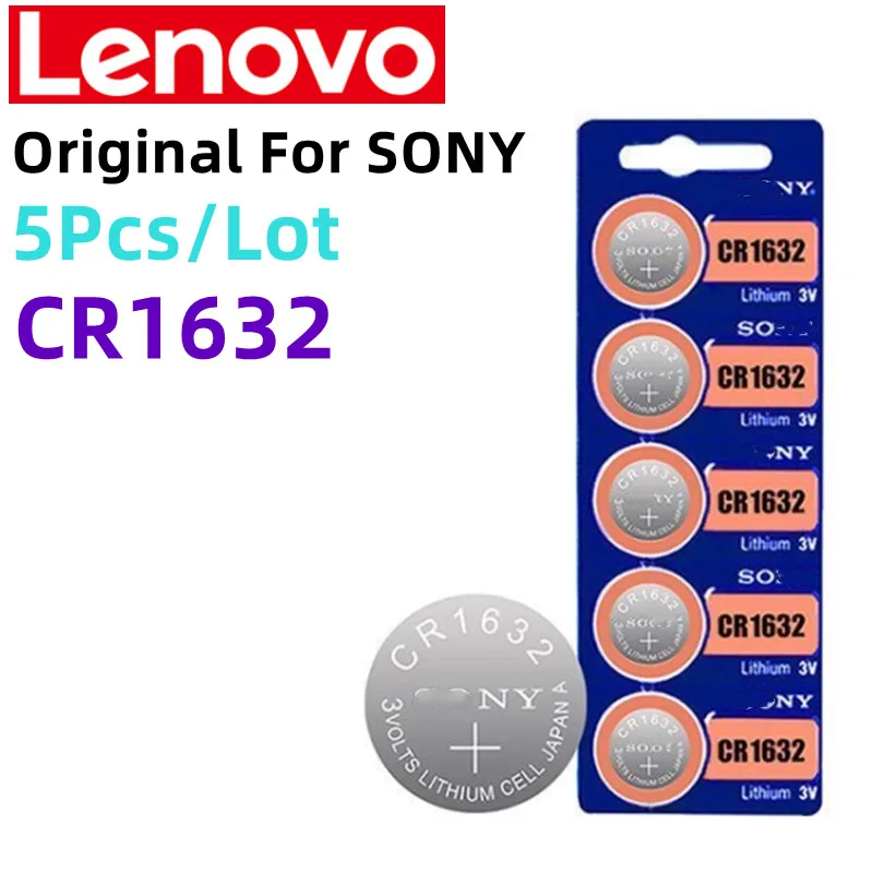 5pcs-Original-For-SONY-CR1632-Coin-Cells-Batteries-CR-1632-DL1632-BR1632-ECR1632-Lithium-Button ...
