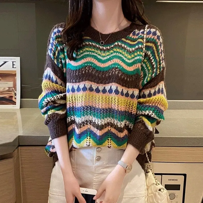 Women Zig Zag Sweater | Zigzag Sweater Women | Folk Autumn Sweater | Wave Sweater - Vintage ...