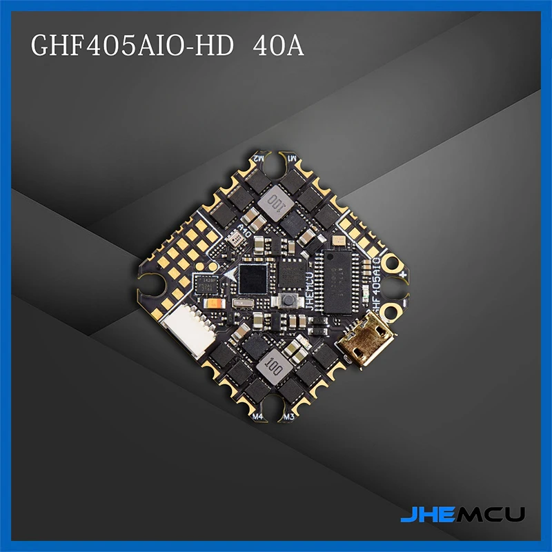 JHEMCU-GHF405AIO-HD-40A-F405-Baro-OSD-Dual-BEC-Flight-Controller ...
