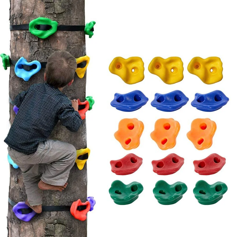 10-Pcs-lot-Plastic-Rock-Climbing-Holds-Toys-for-Boys-Games-Child-Wood ...