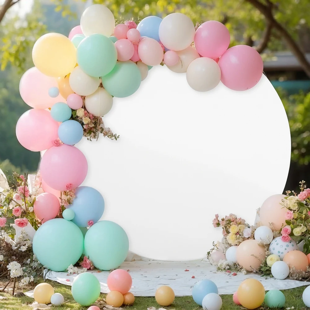 6ft-6-5ft-7-2ft-Circle-Wrinkle-Resistant-Arch-Backdrop-Cover-Elasticity ...