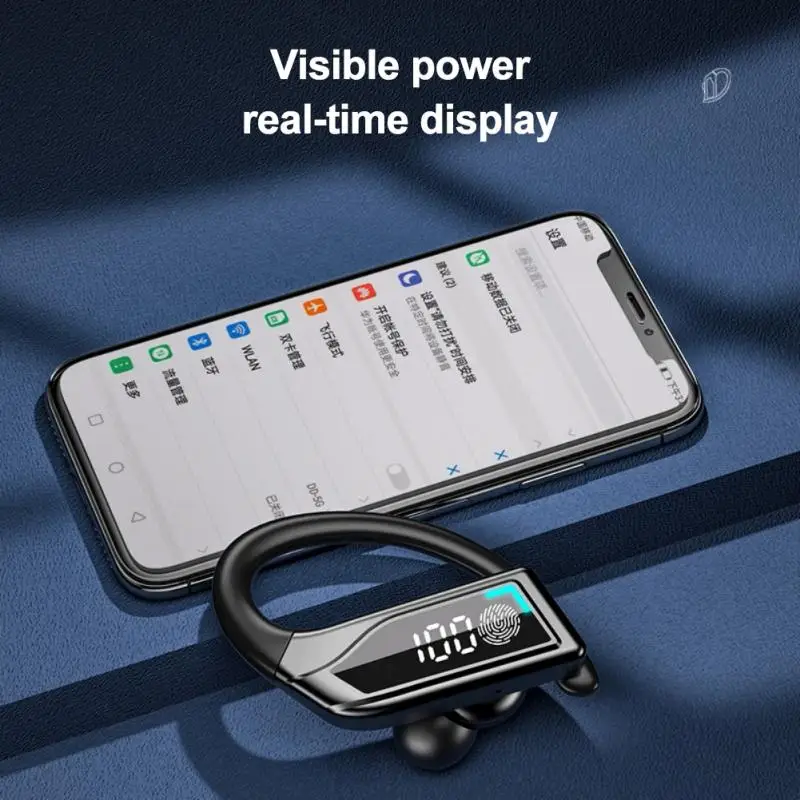 With-Voice-Assistant-Wireless-Earphone-Smart-Touch-Control-Headset ...