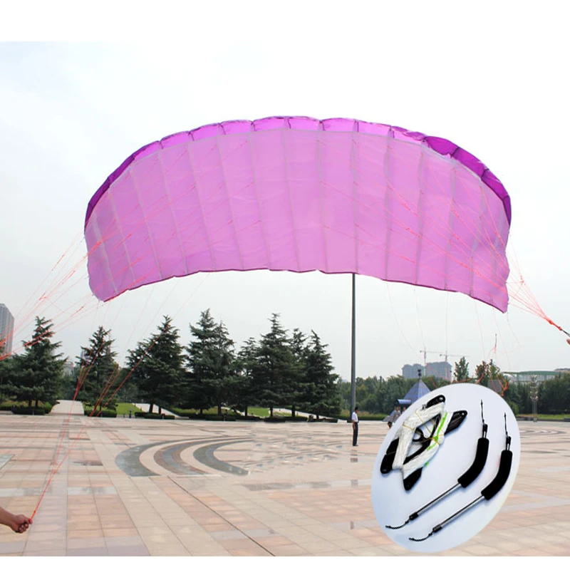 New High Quality 5 Square Meters Quad Line Parafoil Kite For Adults ...
