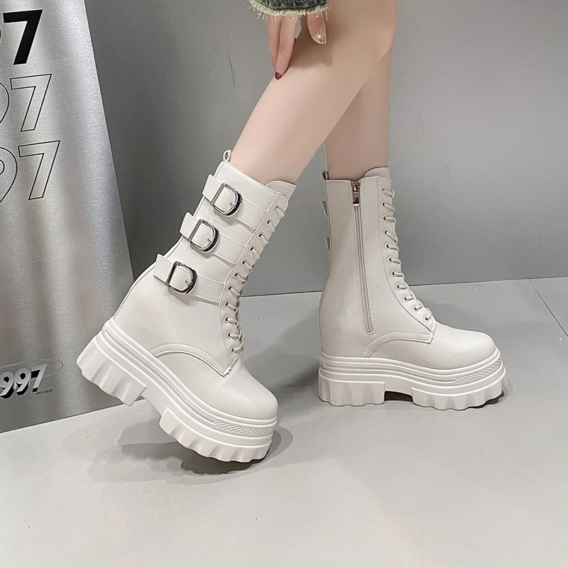 Skinhead Boots White Laces