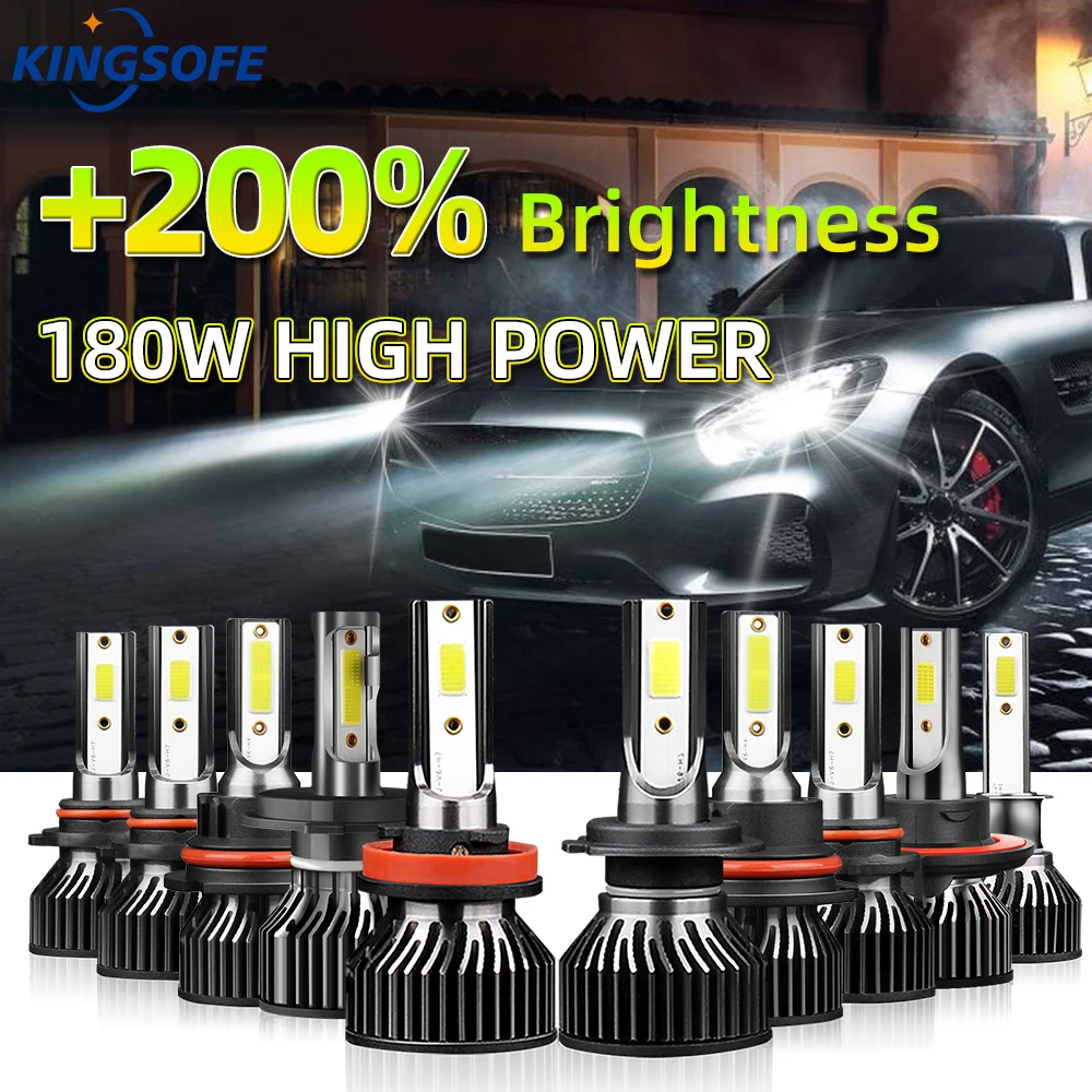 20000LM H1 H4 Headlight H7 LED Light Canbus H8 H11 9005 HB3 9006 HB4 ...