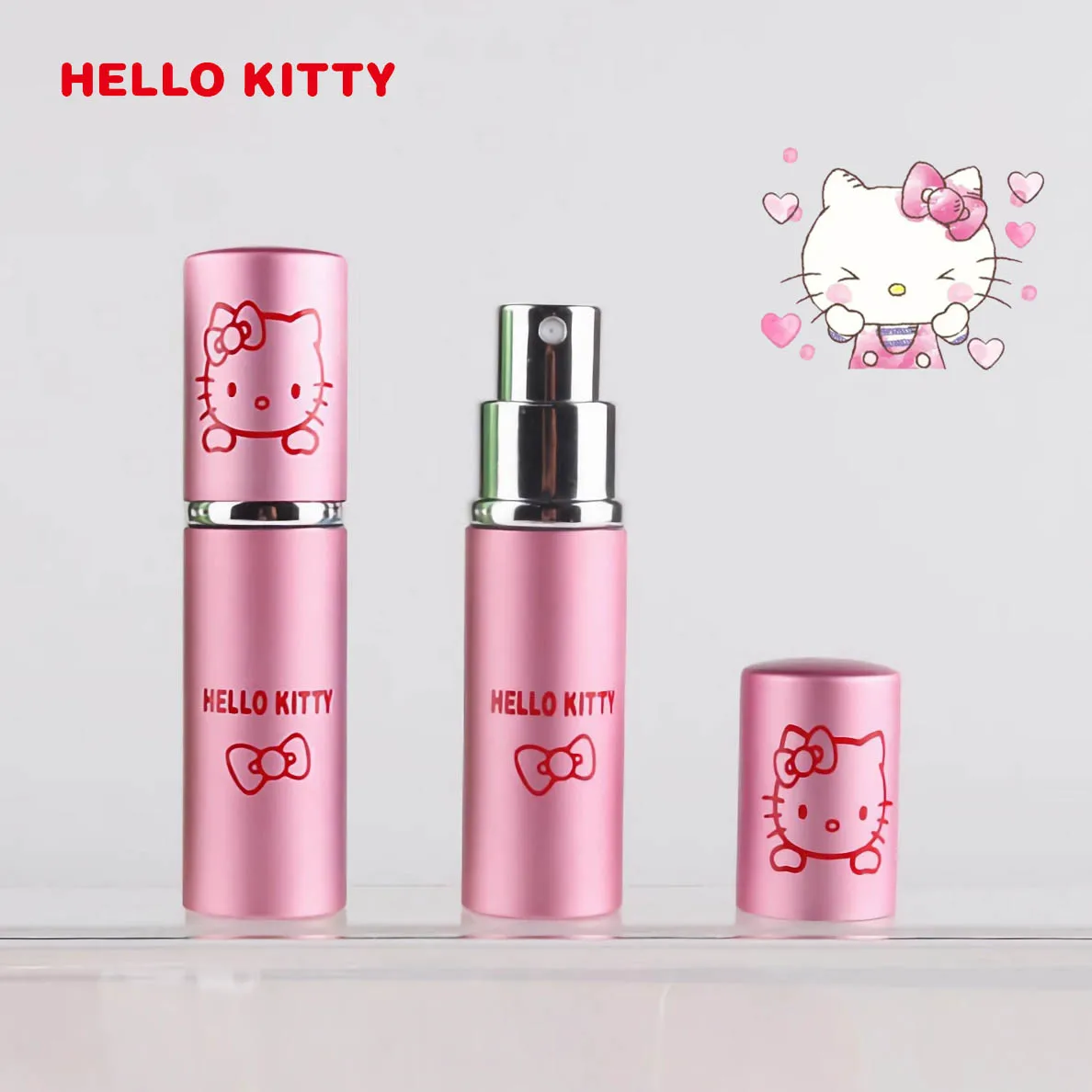 10Ml-Hello-Kitty-Refillable-Mini-Perfume-Atomizer-Spray-Bottle-Empty ...