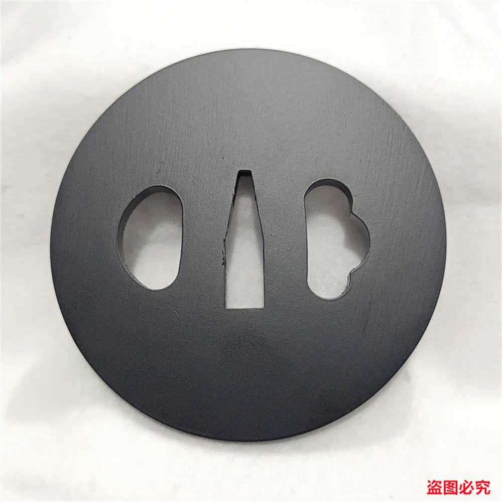 Strong Japan Iron Steel Carved Tsuba Guard Handguard For Japanese Sword ...