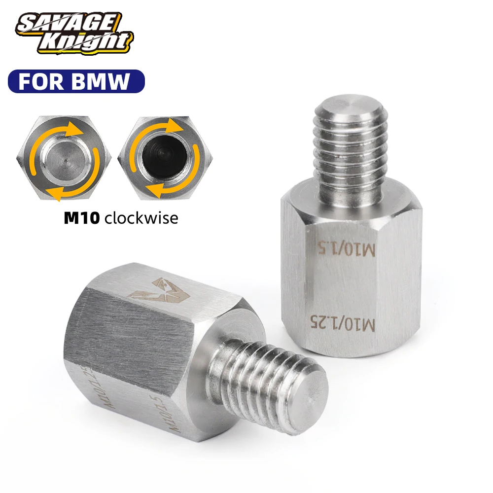 Universal-For-BMW-Scooter-Motorcycle-Rear-Mirror-Adapter-M10-10MM ...