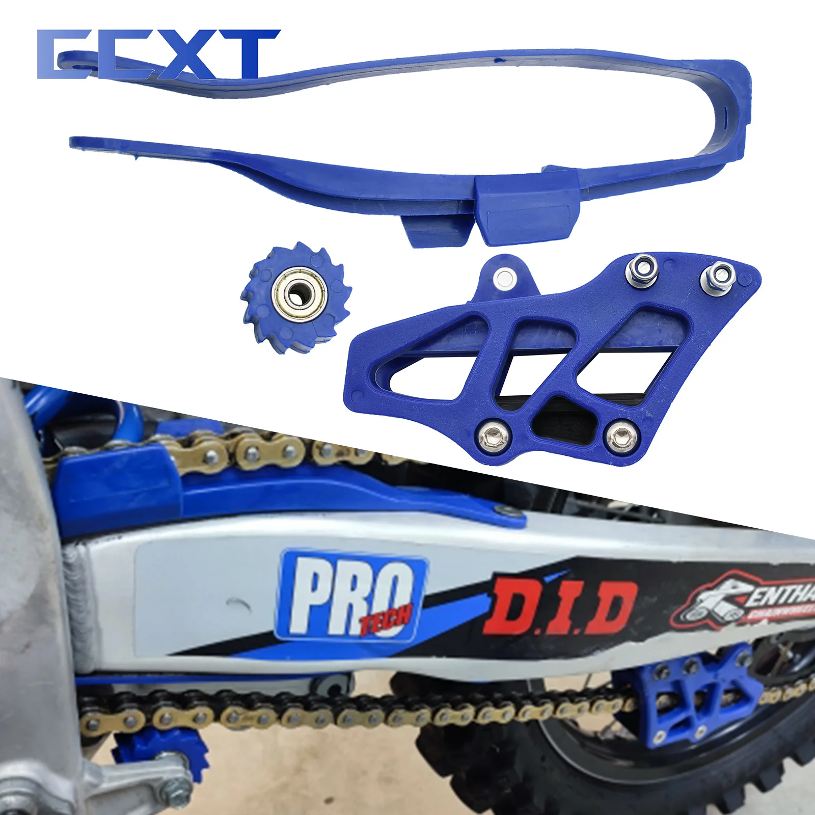 Motorcycle-Chain-Slider-Guide-Swingarm-Roller-Chain-Guide-Sprocket ...