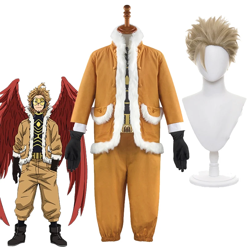 My-Hero-Academia-Hawks-Cosplay-Costume-Takami-Keigo-Uniform-Suit-Wing ...