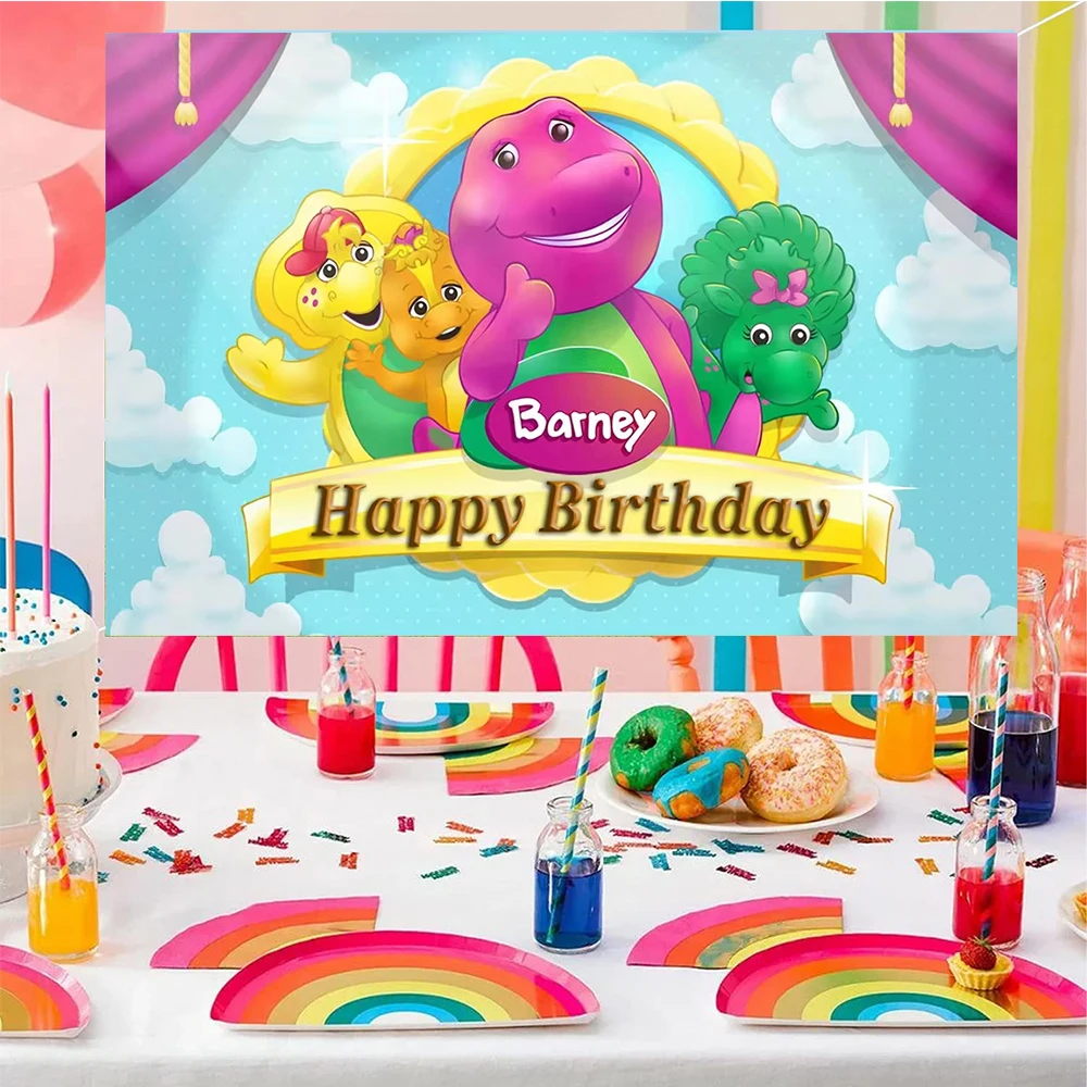 Barney And Friends Birthday Banner