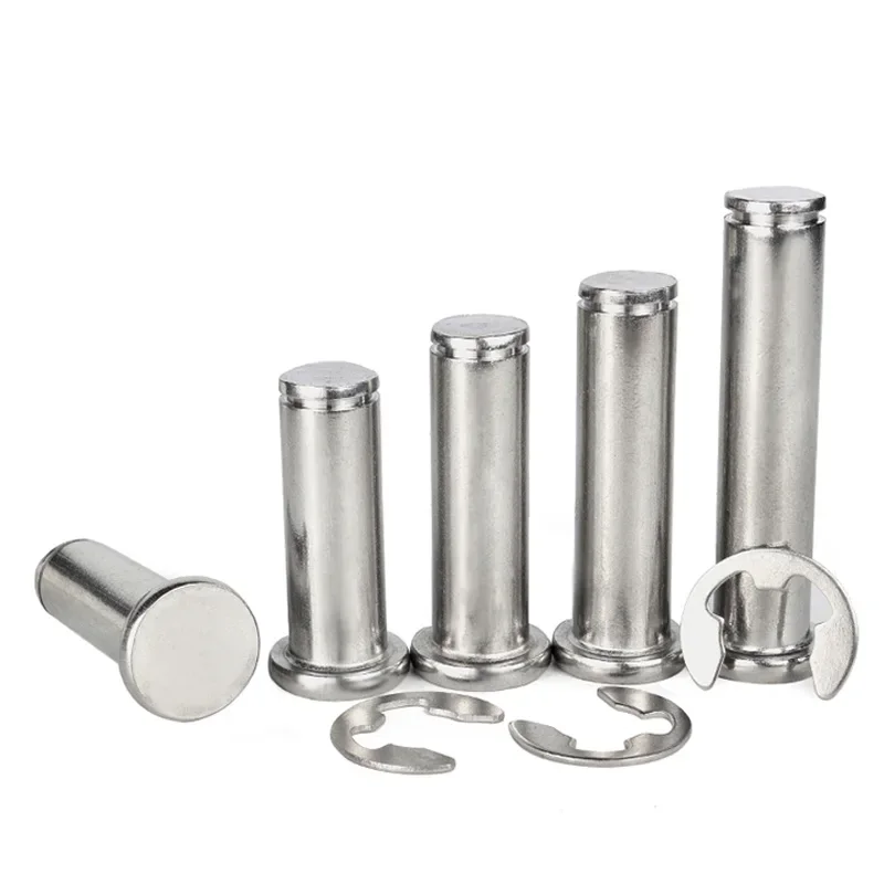 10pcs-Stainless-Steel-Flat-Head-Pins-with-Circlip-Groove-M3-M4-M5-M6 ...