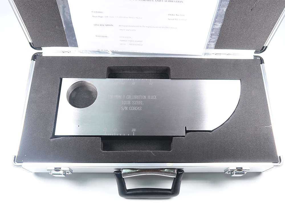 Testers & Calibrators New DSC Distance Cal Block UT Test Block Inch ...