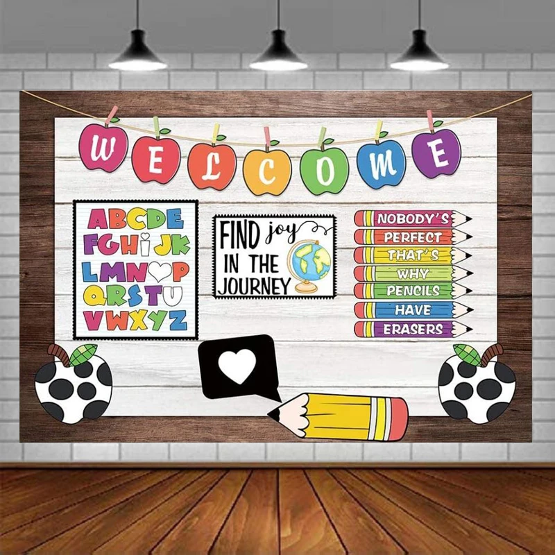 Photography-Backdrop-Online-Teaching-Course-Teacher-Classroom ...