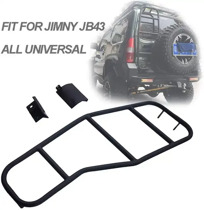 JB43-Accessories-Tail-Ladder-For-Suzuki-Jimny-JB23-JB43-Aluminum-Rear ...