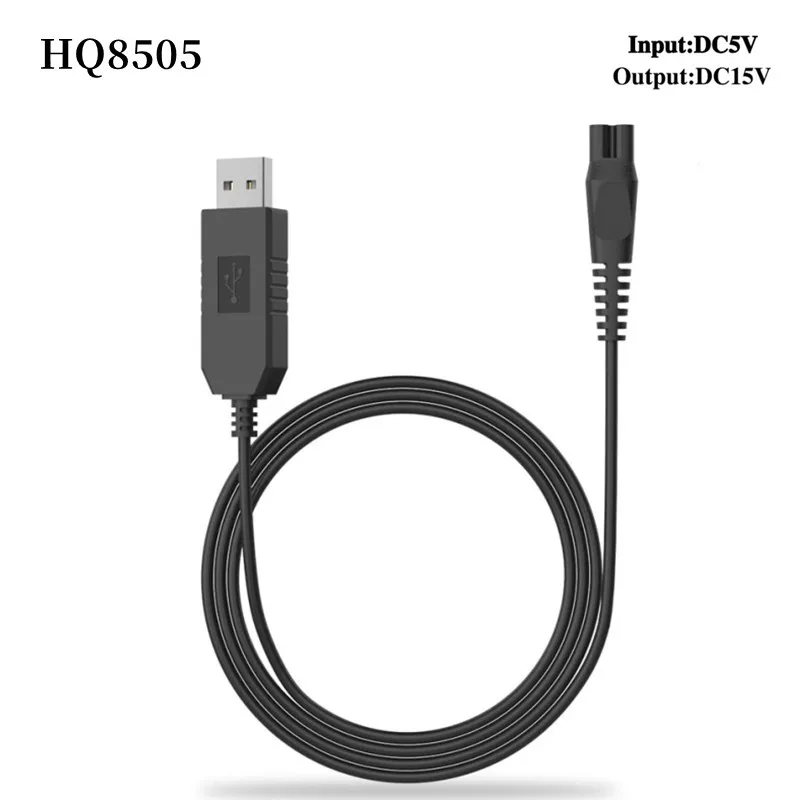 Usb To Dc 15v Charger Cable For Philips Norelco One Blade Qp6510 Qp6520 ...