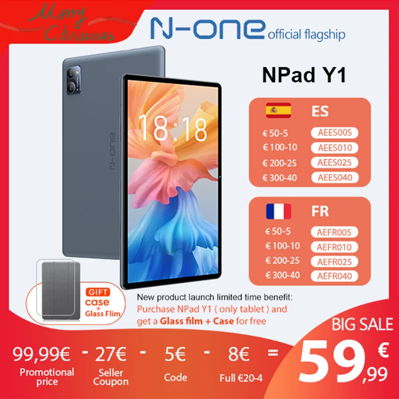 N-one-NPad-Y1-Android13-10-1-Tablet-8GB-64GB-1280-800-IPS-Screen-4 ...