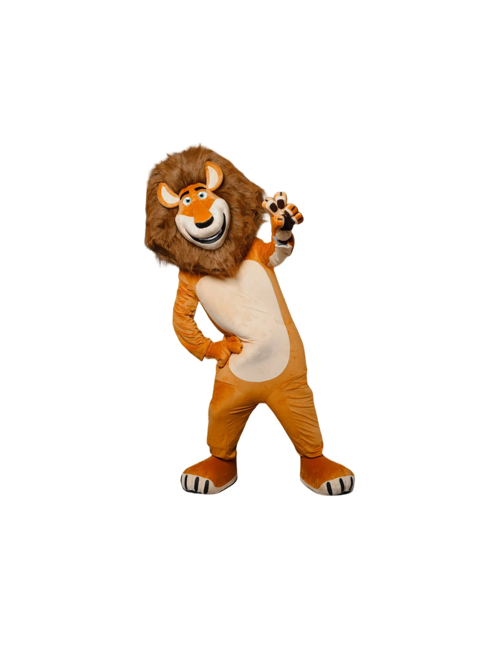 custom new hot cartoon Madagascar lion mascot costume cosplay fancy ...
