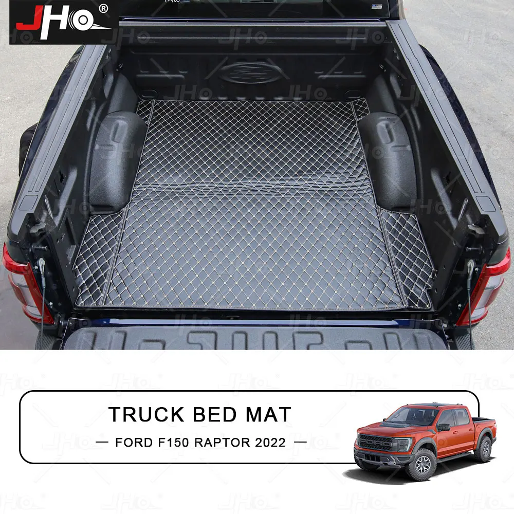 JHO-Car-Trunk-Cargo-Liner-Cover-Waterproof-Mats-For-Ford-F150-Raptor ...