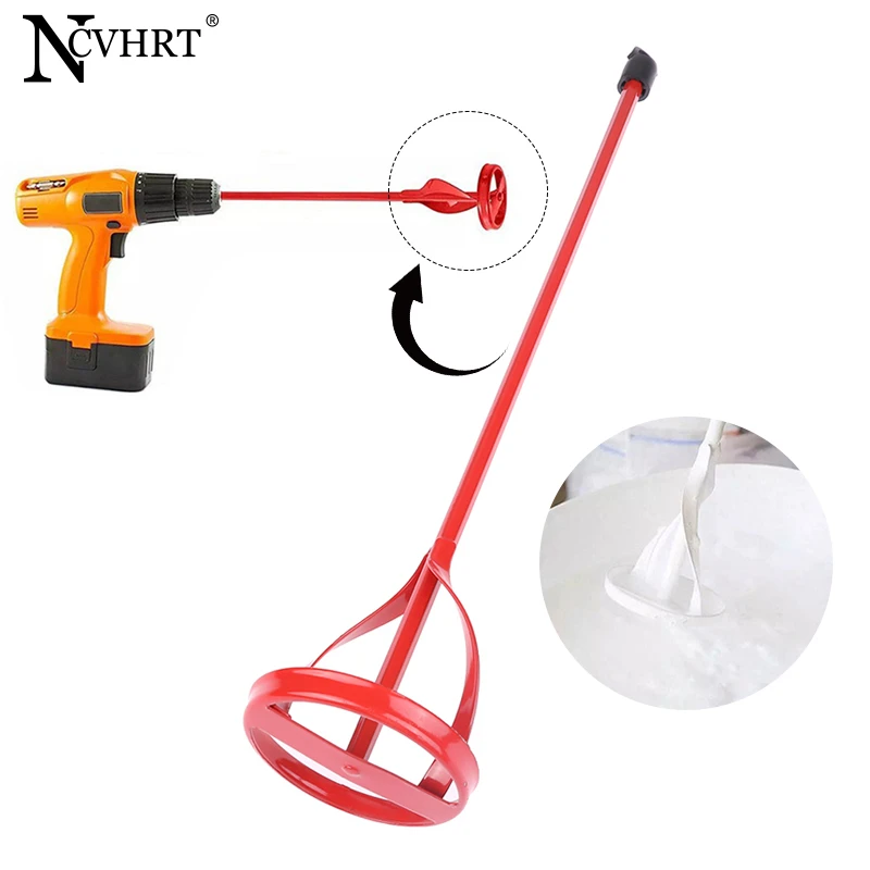 Durable Hexagon Shaft Plaster Paint Mixer Mixing Paddle Rod For ...