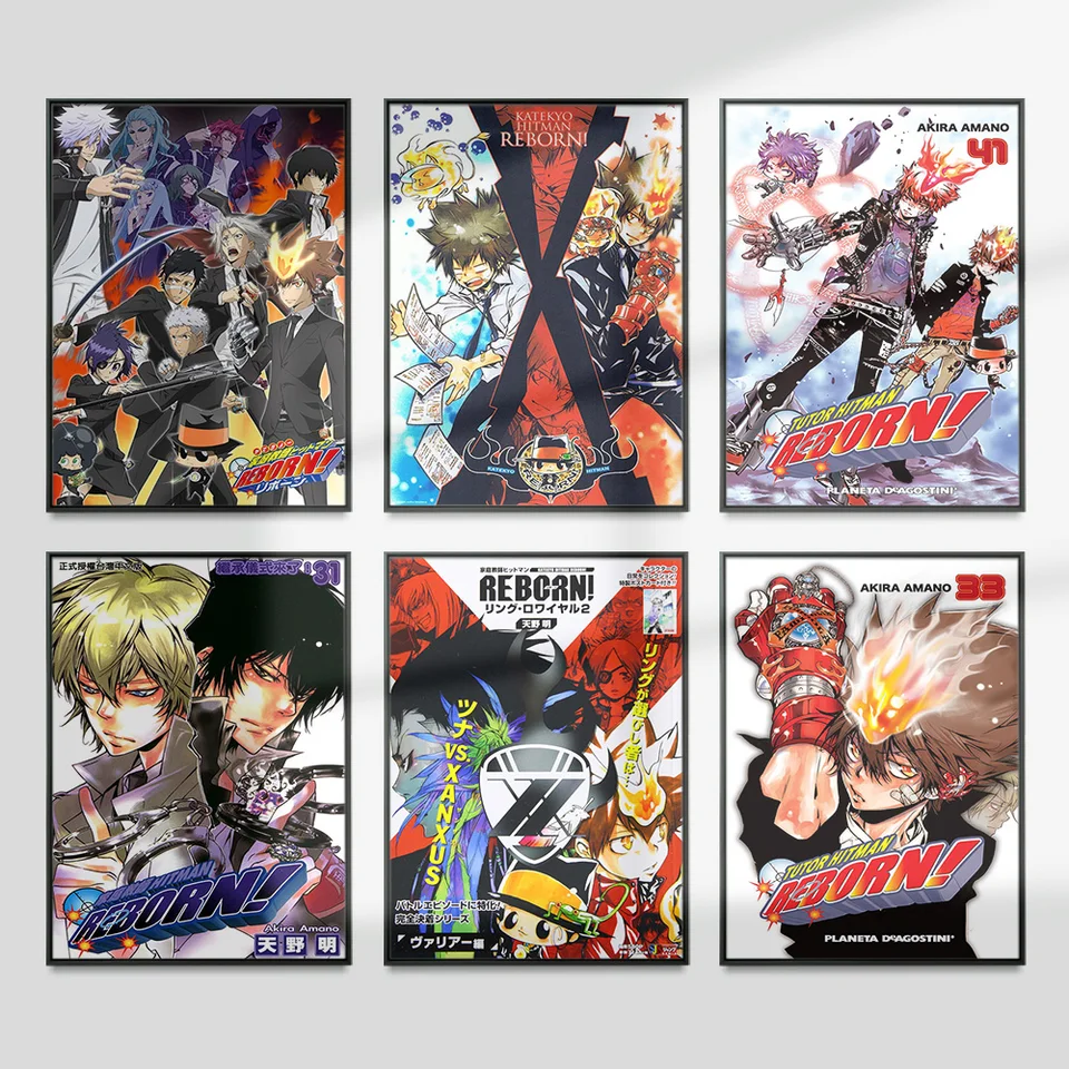 Khr Manga Covers