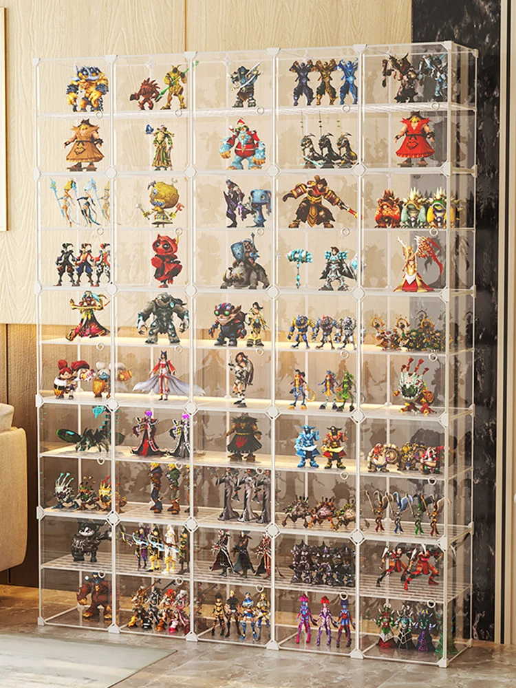 Large-capacity-storage-box-display-Box-Christmas-Shelf-toy-Model ...