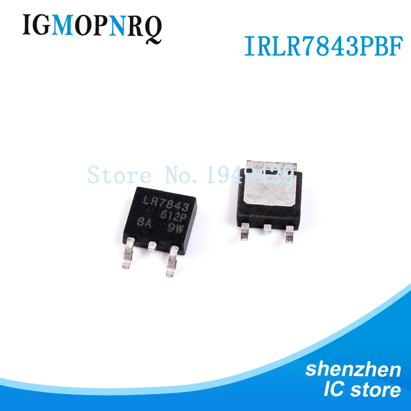 10PCS IRLR7843PBF TO-252 IRLR7843 LR7843 MOSFET 30V 1 N-CH HEXFET 3 ...