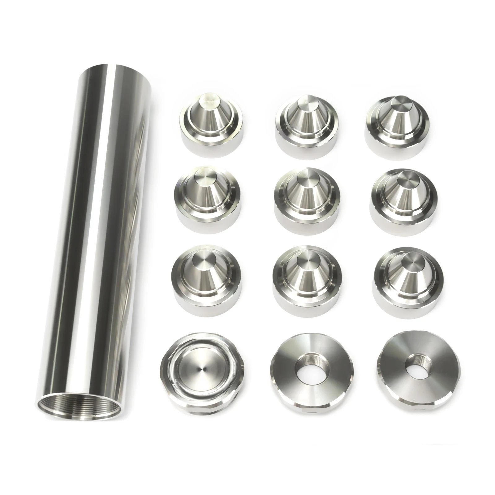 7.8''L 1.5"OD 17-4 Stainless Steel Solvent Trap Fuel Filter 1.375x24 ...