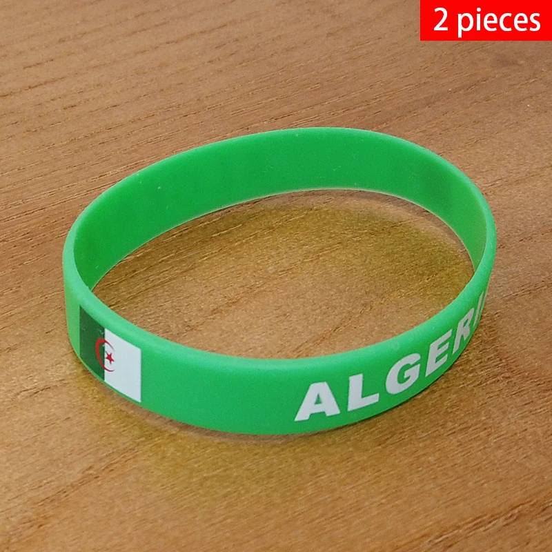 2pcs-Algeria-National-Flag-Wristbands-Sports-Silicone-Bracelet-Men-Women-Rubber-Band-Patriotic ...
