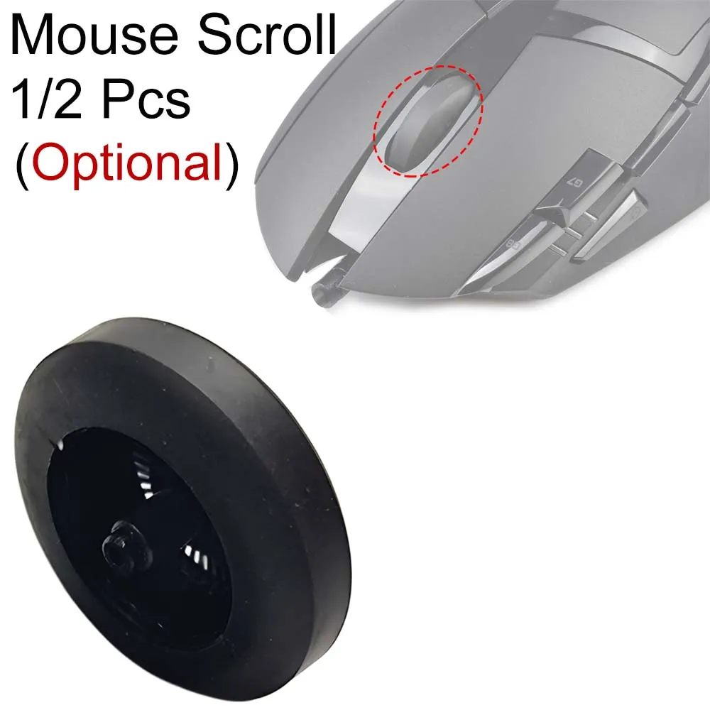 1/2Pcs Mouse Scroll for Logitech G402 G302 G303 G602 G600 M215 M235 ...