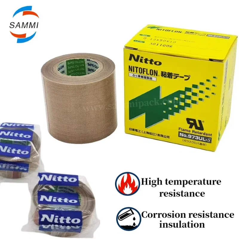 50pcs-Original-Nitto-High-Temperature-Resistant-Tape-No-973ul-s-Sealing ...