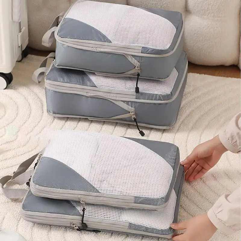 Portable-waterproof-Compression-Packing-Cubes-For-Suitcases-Luggage ...