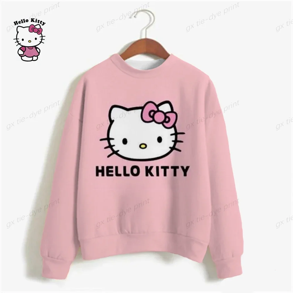 HELLO-KITTY-Sweat-Capuche-Manches-sulfpour-Femme-Streetwear-Harajuku ...