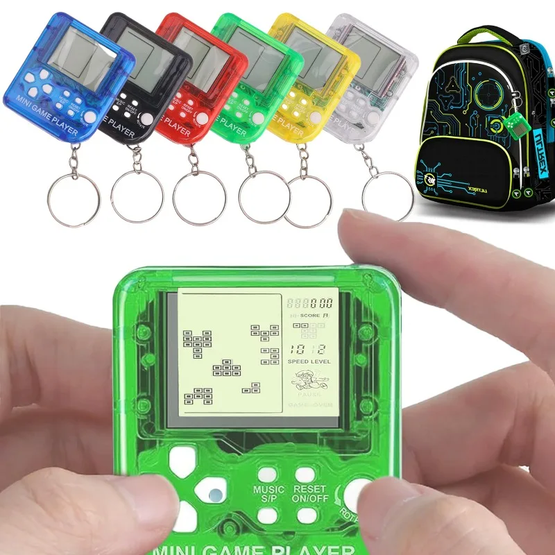 Mini-llavero-cl-sico-de-m-quina-de-videojuegos-llaveros-de-juegos-de ...
