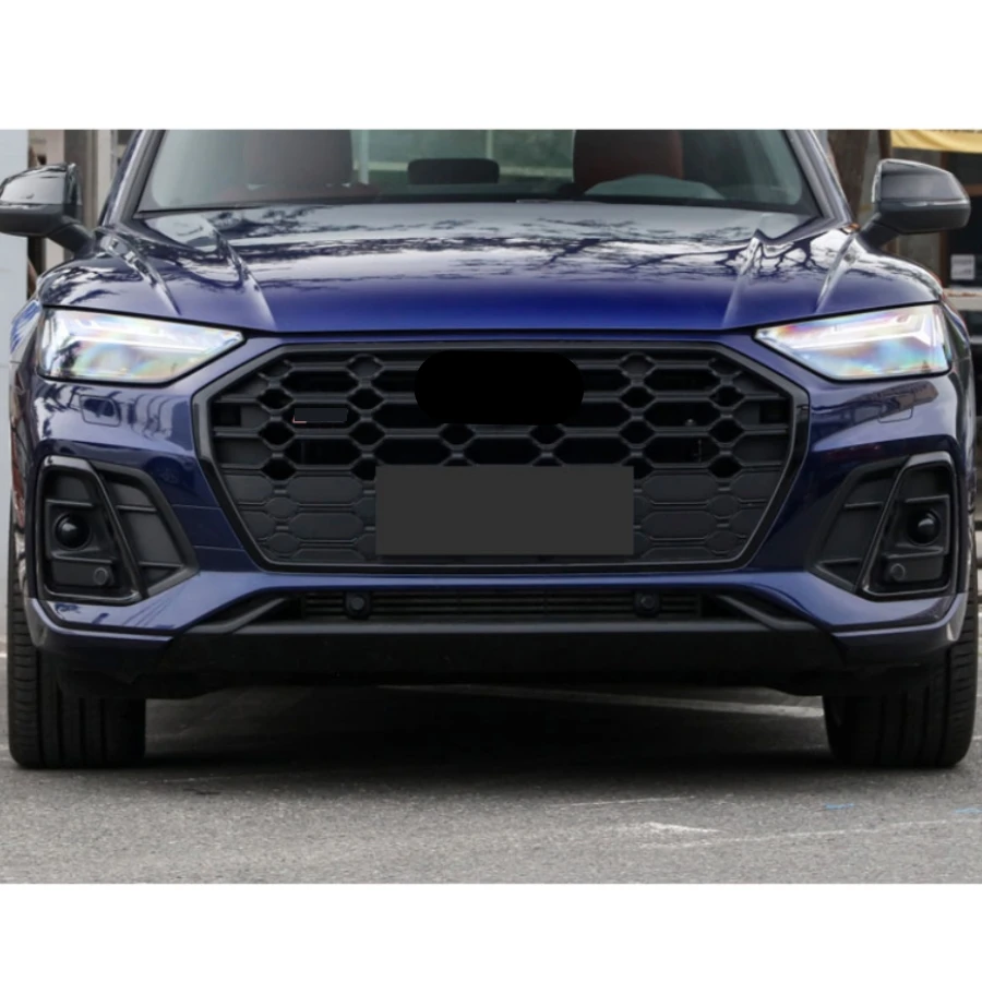 For-RSQ5-Style-Front-Sports-Hexagonal-Mesh-Honeycomb-Cover-Black-Grill ...