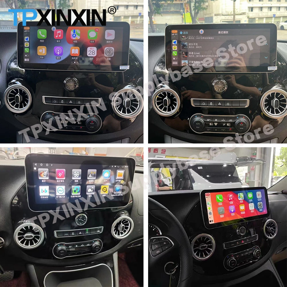 128gb Car Radio For Benz Vito W447 2014 2015 2016 2017 2018-2021 ...