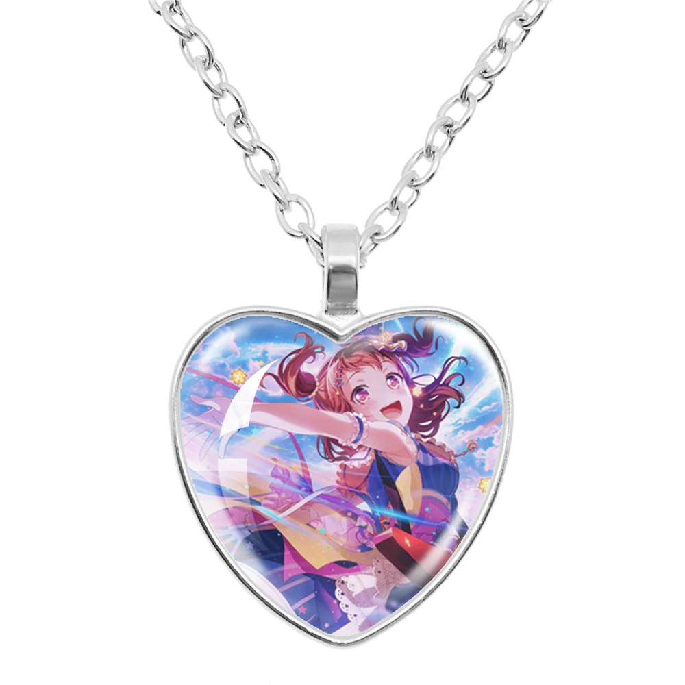 Anime-BanG-Dream-Heart-Pendant-Necklace-Cut-Cartoon-Figures-Toyama ...