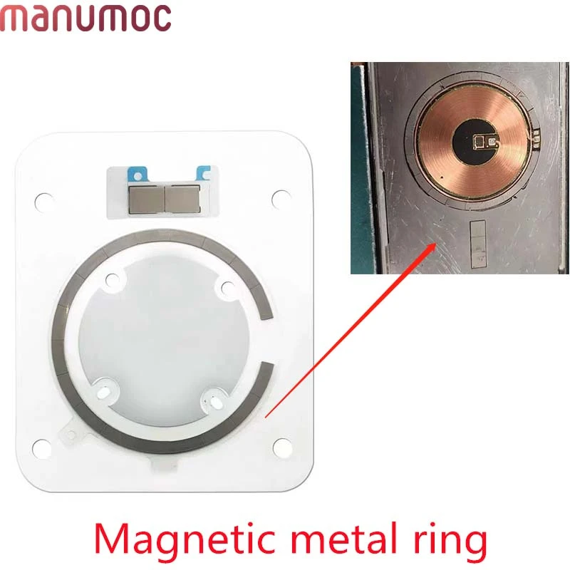 Magsafe Magnetic Metal Ring For Wireless Charger For Iphone 12 Mini 12 ...