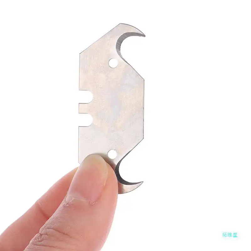 10pcs-Heavy-Duty-Steel-Hook-Blades-Utility-Spare-Parts-Pocket-Pointed ...