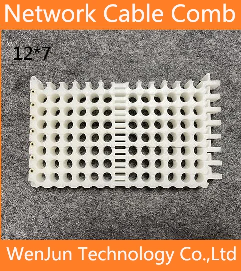 12x5-60-holes-Network-Cable-Comb-Sorting-Cat5-Cat6-Cat7-Cat8-Machine ...